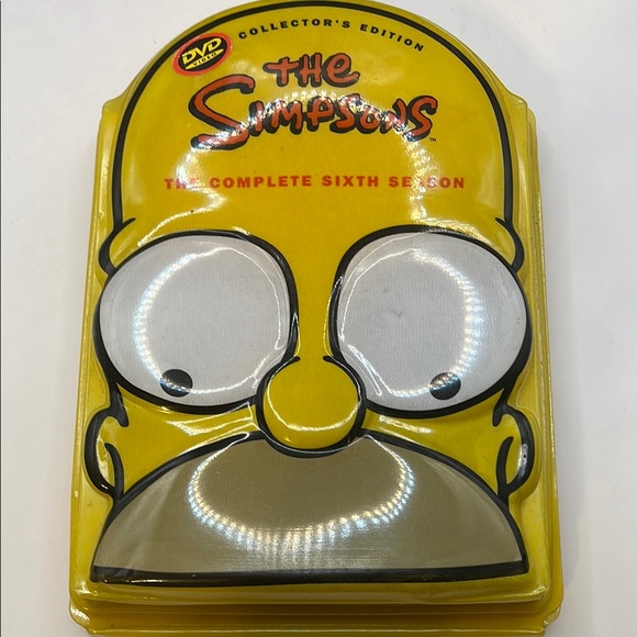 Simpsons | Other | Vintage The Simpsons Complete Sixth Season Dvd 0027 ...